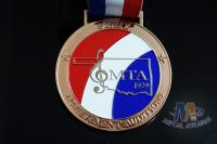 China Custom Soft Enamel Sports Award Medals 60mm Zinc Alloy with Copper Plating for sale