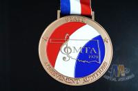 China Custom Soft Enamel Sports Award Medals 60mm Zinc Alloy with Copper Plating for sale