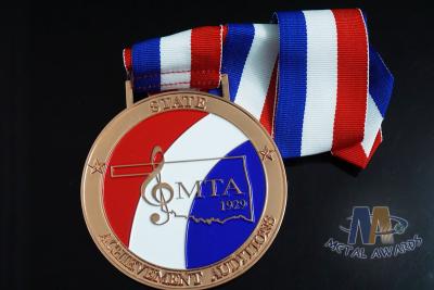 China Custom Soft Enamel Sports Award Medals 60mm Zinc Alloy with Copper Plating for sale