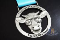 China Custom Deer Head Logo Metal Award Medals Nickel Plating 3D Mold Design 50mm for sale