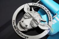China Custom Deer Head Logo Metal Award Medals Nickel Plating 3D Mold Design 50mm for sale