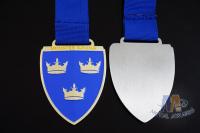China Custom 70mm Zinc Alloy Sports Medal with Soft Enamel 3D Design for Marathon 10K 5K Events for sale