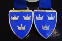 China Custom 70mm Zinc Alloy Sports Medal with Soft Enamel 3D Design for Marathon 10K 5K Events for sale