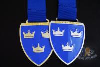 China Custom 70mm Zinc Alloy Sports Medal with Soft Enamel 3D Design for Marathon 10K 5K Events for sale