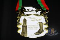 China Custom 2D Design Eco Friendly Enamel Medals 95mm Zinc Alloy Gifts for sale