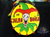 China Custom Die Cast Zinc Alloy Soft Enamel Medal 80mm with Ribbon for Carnival Festival for sale