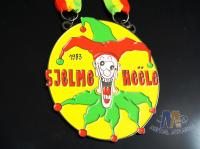 China Custom Die Cast Zinc Alloy Soft Enamel Medal 80mm with Ribbon for Carnival Festival for sale