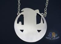 China Custom Zinc Alloy Soft Enamel Die Struck Medals 3D Design 45mm Diameter Two Tone Plating for sale