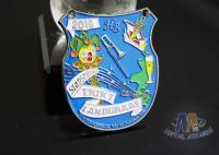 China Custom Design Black Nickel Plating Funny Childrens Medals 80mm Die Cast Zinc Alloy for sale