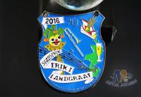 China Custom Design Black Nickel Plating Funny Childrens Medals 80mm Die Cast Zinc Alloy for sale