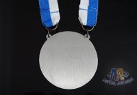 China Custom Die Cast Soft Enamel Medals 70mm Zinc Alloy with Antique Silver Plating for sale