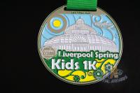 China Custom Marathon Medals 10K Race Pantone Color Design Zinc Alloy Gold Silver Plating for sale