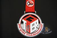 China Custom Soft Enamel Award Medals 60mm Antique Silver Plating for Swimming Marathon Events for sale