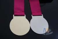 China Custom Zinc Alloy Award Medals Soft Enamel 50mm with One Color Ribbon for Football Crown Logo for sale