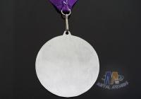 China Custom Antique Silver Plating Basketball Medals Soft Enamel Sports Events Medallion 50mm for sale