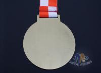 China Custom Horse Design Gold Medal 60mm Die Cast Soft Enamel Award for Races for sale