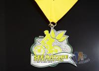 China Custom Cycling Medals Zinc Alloy 50mm Bespoke Event Medals with Enamel for sale