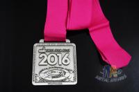 China Custom Sports Marathon Medal Antique Silver Plating Zinc Alloy 10k 5k 1k Events for sale