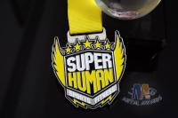 China Custom Die Struck Sports Medals Zinc Alloy Iron Brass 60mm Soft Enamel 2D Design for sale