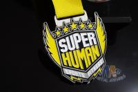 China Custom Die Struck Sports Medals Zinc Alloy Iron Brass 60mm Soft Enamel 2D Design for sale