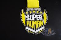 China Custom Die Struck Sports Medals Zinc Alloy Iron Brass 60mm Soft Enamel 2D Design for sale