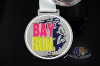 China Custom Sports Medals 70mm Zinc Alloy Die Cast with 850x25mm Sublimated Ribbon for sale