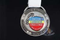 China Custom Award Medals Antique Silver Plated With Lanyard No Minimum Order 5pcs for sale