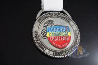 China Custom Award Medals Antique Silver Plated With Lanyard No Minimum Order 5pcs for sale