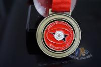 China Custom Award Medals 50mm Zinc Alloy Medallions with Lanyard Gold Silver Bronze Plating for sale