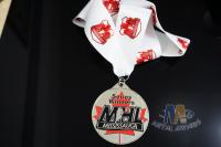 China Custom Baseball Award Medals Soft Enamel Zinc Alloy Sports Gifts No Minimum Order for sale