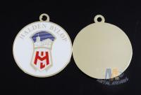 China Custom Soft Enamel Medals Zinc Alloy Iron 60mm Diameter for Running Events Awards for sale