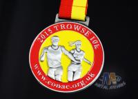 China Custom 3D Running Sports Medal 50mm Zinc Alloy Die Cast for School Color Run Events for sale