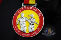 China Custom 3D Running Sports Medal 50mm Zinc Alloy Die Cast for School Color Run Events for sale