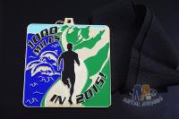 China Custom Sports Events Medals Bespoke Logo Shiny Gold Plating Zinc Alloy 20-180mm for sale