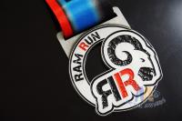 China Custom Diecast Finisher Medals Zinc Alloy 3mm Thickness for Running Events for sale