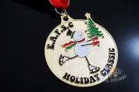 China Custom Sports Medals Zinc Alloy 70mm Die Cast Soft Enamel with Ribbon for Running Skiing Events for sale
