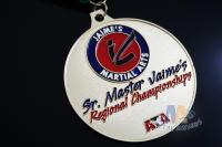 China Custom Zinc Alloy Sports Medals 70mm Soft Enamel Die Cast Award Medals for Taekwondo Karate for sale