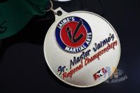 China Custom Zinc Alloy Sports Medals 70mm Soft Enamel Die Cast Award Medals for Taekwondo Karate for sale