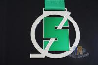 China Custom Epoxy Soft Enamel Sports Medals 80mm Round Zinc Alloy Die Cast with Ribbon for sale