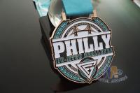 China Custom Metal Dancing Running Basketball Sports Award Medals 85mm 3mm for sale