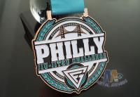 China Custom Metal Dancing Running Basketball Sports Award Medals 85mm 3mm for sale