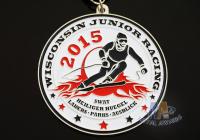 China Custom Sports Medals for Skating Skiing Events 76.2mm Zinc Alloy Die Cast with Soft Enamel for sale