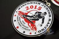 China Custom Sports Medals for Skating Skiing Events 76.2mm Zinc Alloy Die Cast with Soft Enamel for sale