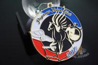 China Custom Metal Racing Medals 76.2mm Zinc Alloy Die Cast Sports Medals with Soft Enamel for sale