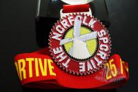 China Die Casting Metal Award Medals Soft Enamel 50mm with Lanyards Custom Logo for sale