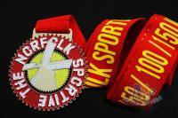 China Die Casting Metal Award Medals Soft Enamel 50mm with Lanyards Custom Logo for sale