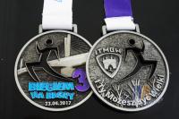 China Custom Sports Medals 3D Both Side Soft Enamel Eco-Friendly 60mm for sale
