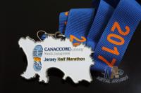 China Custom Soft Enamel Running Medal 65mm for 5K 10K Marathon Sports Events for sale