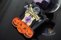 China Custom Sports Award Medals 75mm Zinc Alloy Die Cast with Black Nickel Plating and Soft Enamel for sale