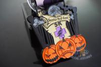 China Custom Sports Award Medals 75mm Zinc Alloy Die Cast with Black Nickel Plating and Soft Enamel for sale